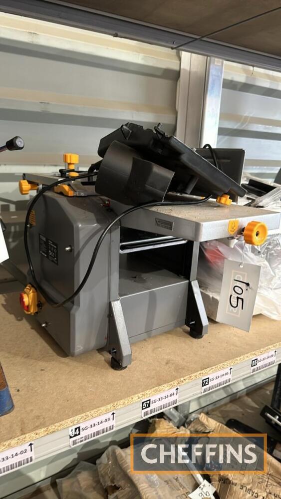Titan TTB 579 PLN 1500w Jointer Planer UNRESERVED LOT Small Electrial Lots Workshop Equipment Small Groundcare to be held at the Machinery Saleground Sutton Ely Cambs CB6 2QT Machinery and Vintage Auc...