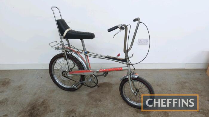 Raleigh Chopper Mk2 3speed bicycle Vintage sale Sale 2 Selected Vehicles Motorcycles Automobilia and Fairground memorabilia etc LOTS 650 1049 etc to be held at The Machinery Saleground Sutton
