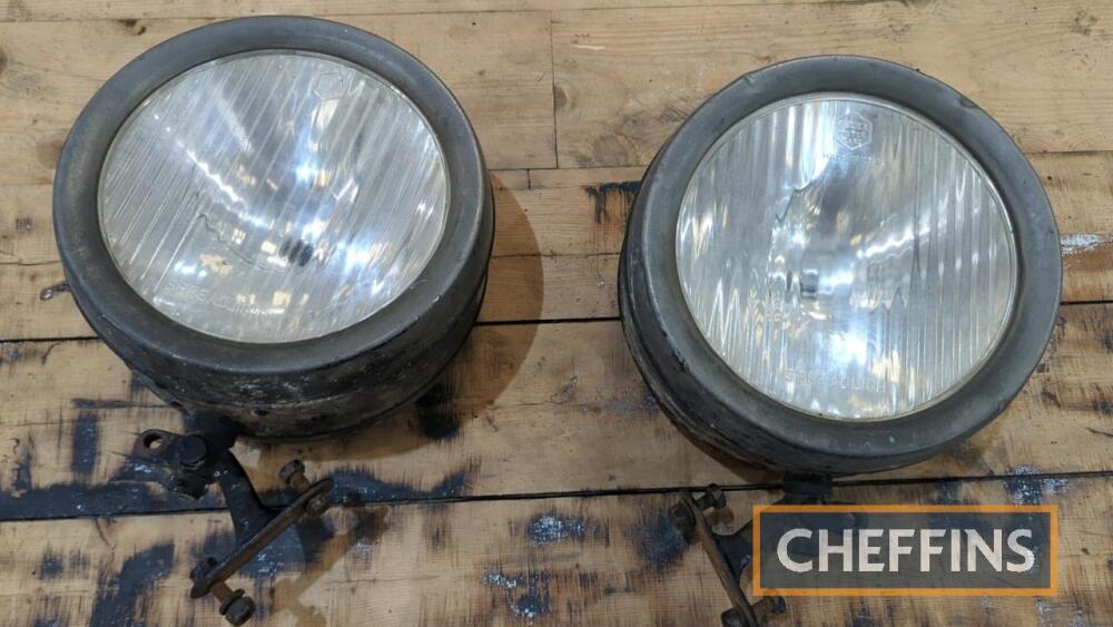 Pr. vintage Essex Motor Car Spreadlight headlamps c.1928 30 Vintage sale Sale 2 Selected Vehicles Motorcycles Automobilia and Fairground memorabilia etc LOTS 650 1049 etc to be held at The